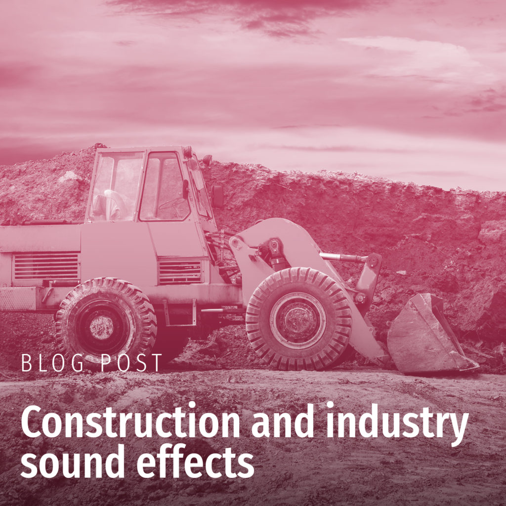 Construction and industry sound effects - Smartsound Cloud