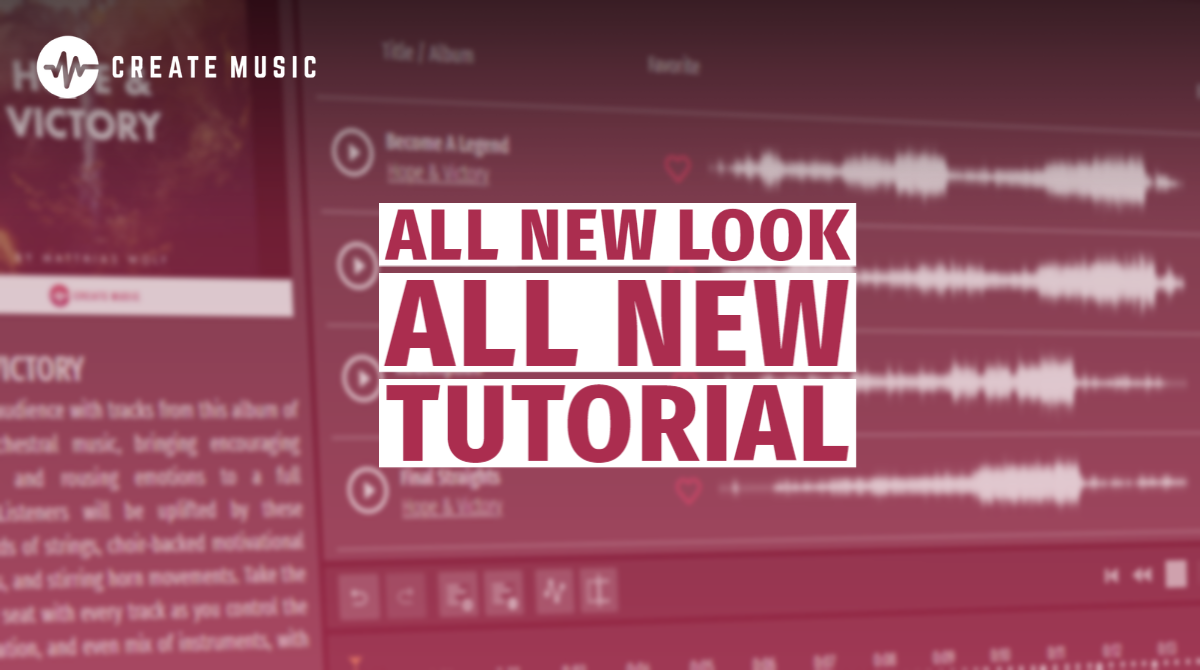 A New Look A New Tutorial Smartsound Cloud